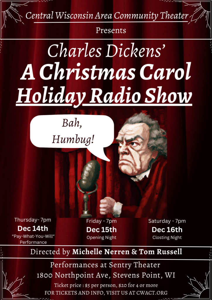 Christmas Carol Radio Show - cwACT